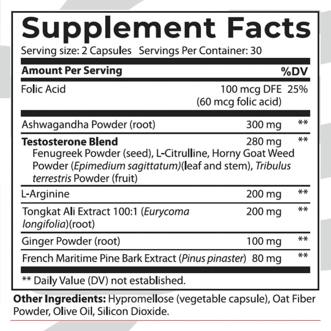 T-Thrive Health Supplement Nation Health - 60 Capsules – AdvantageNutra